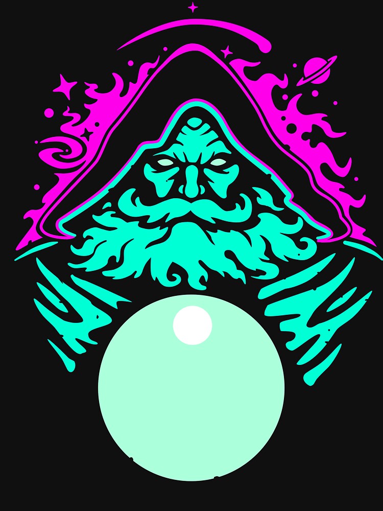 "Orb Wizard - Pondering My Orb" T-shirt for Sale by cyberlight | Redbubble | pondering t-shirts ...