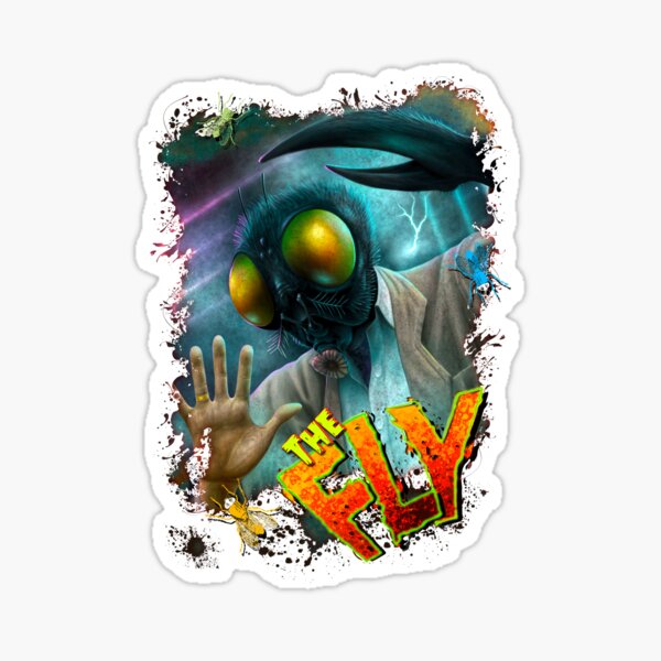 "The Fly" Sticker for Sale by Bernardo-Rosado | Redbubble
