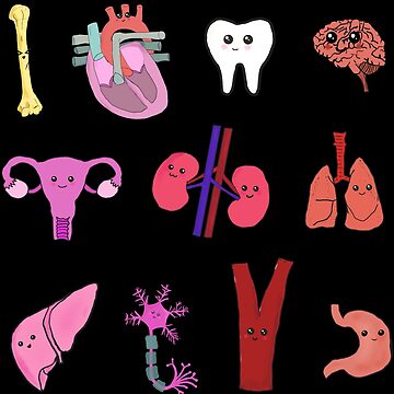 "Cute medical set" Sticker for Sale by Tamm-art | Redbubble
