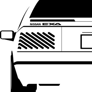 "NISSAN EXA " Poster for Sale by SEZGFX | Redbubble