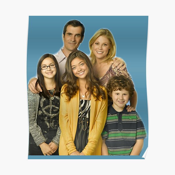 "Dunphy family Modern Family " Poster by AuerBridgette | Redbubble