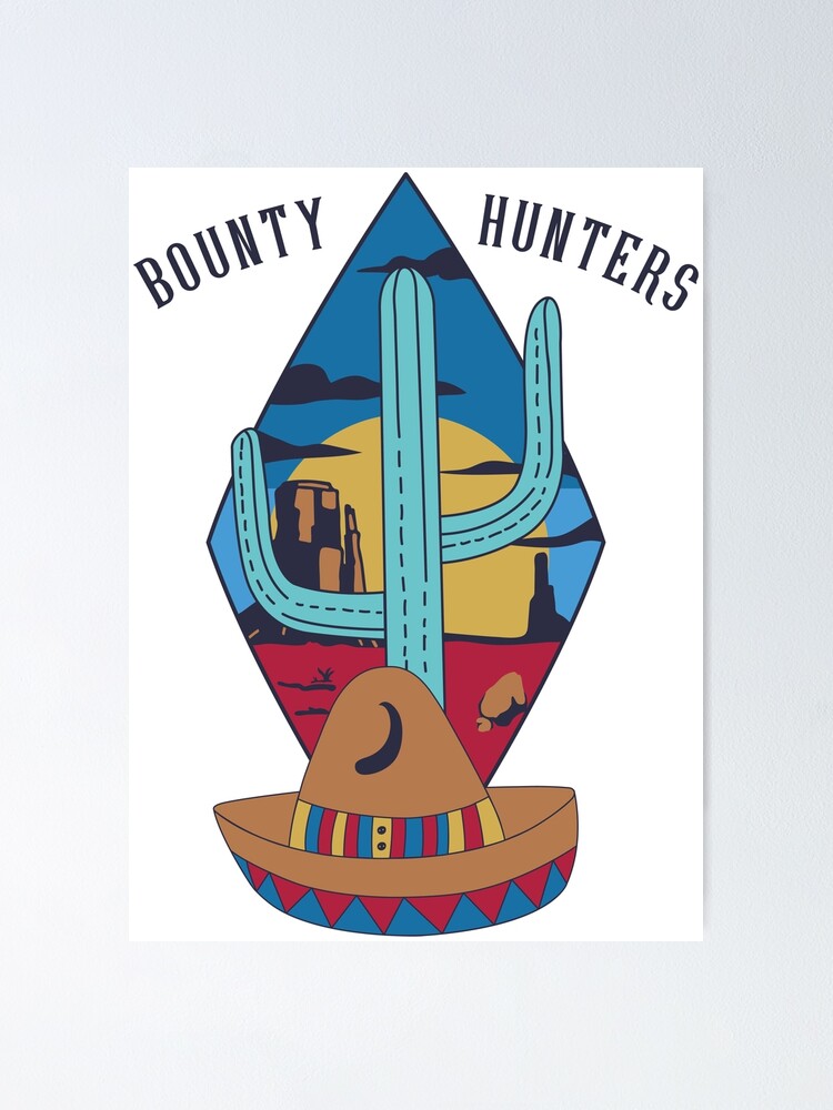 "wild west cowboy bounty hunters " Poster by lost-designer | Redbubble