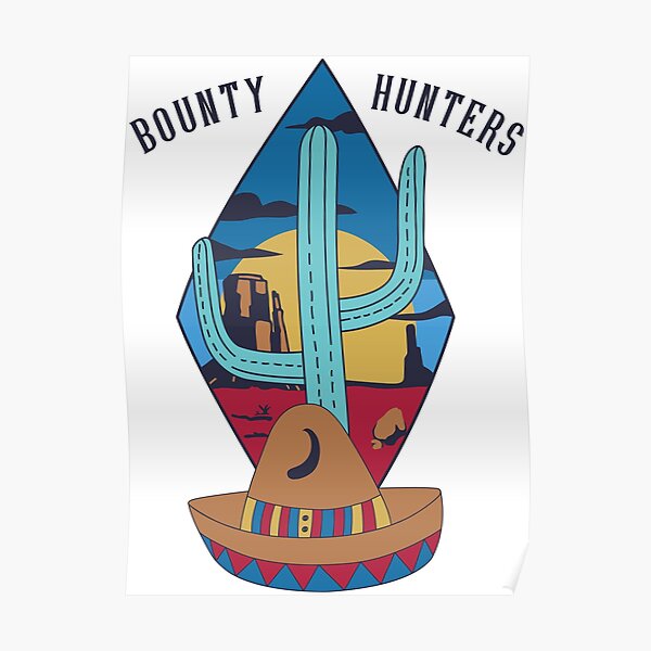 "wild west cowboy bounty hunters " Poster by lost-designer | Redbubble