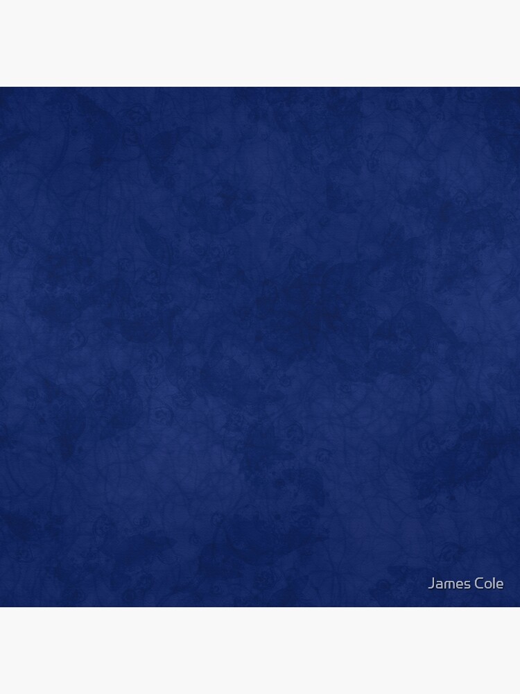 "Delicate florals and fairy wings mottled paper texture in Blue" Poster ...