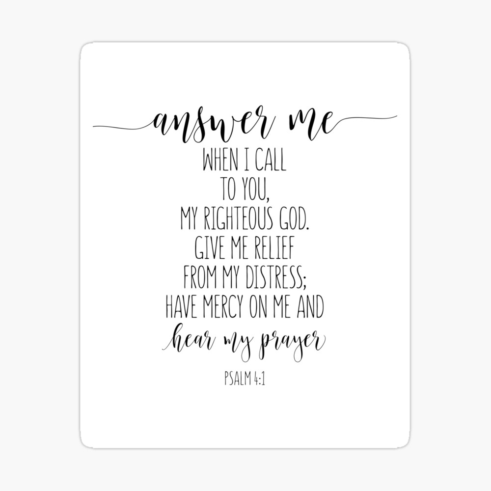 Psalm 4 Verse 1 PersiaKiylah Psalm 4 Verse 1 PersiaKiylah