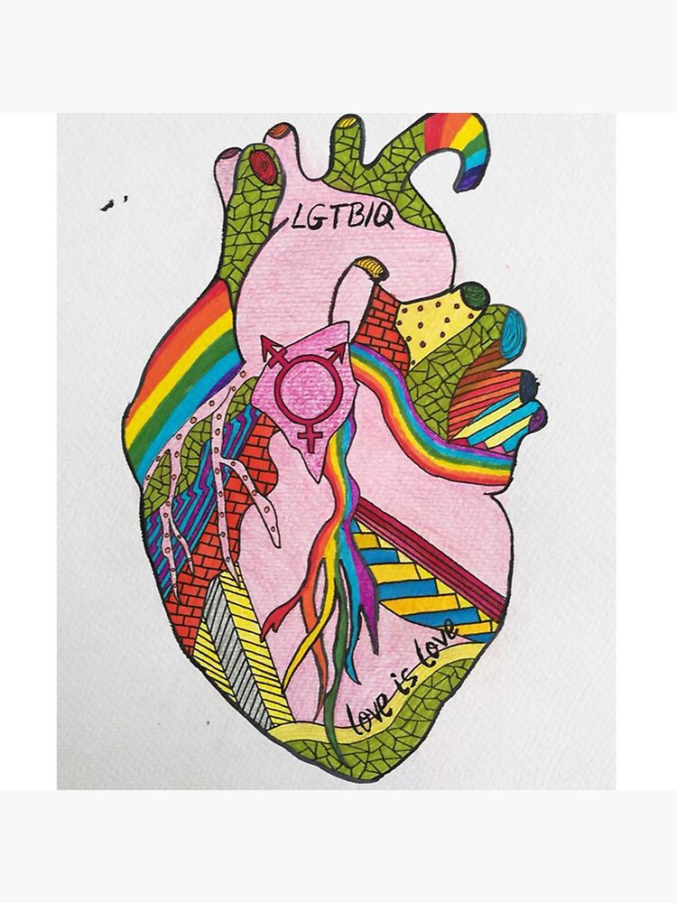 LGBTQI + Illustation Premium Matte Vertical Poster sold by Niger | SKU ...