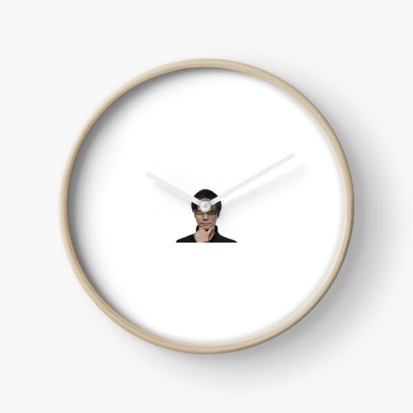 "Hideo Kojima Thinking" Clock for Sale by KnockoutSS | Redbubble