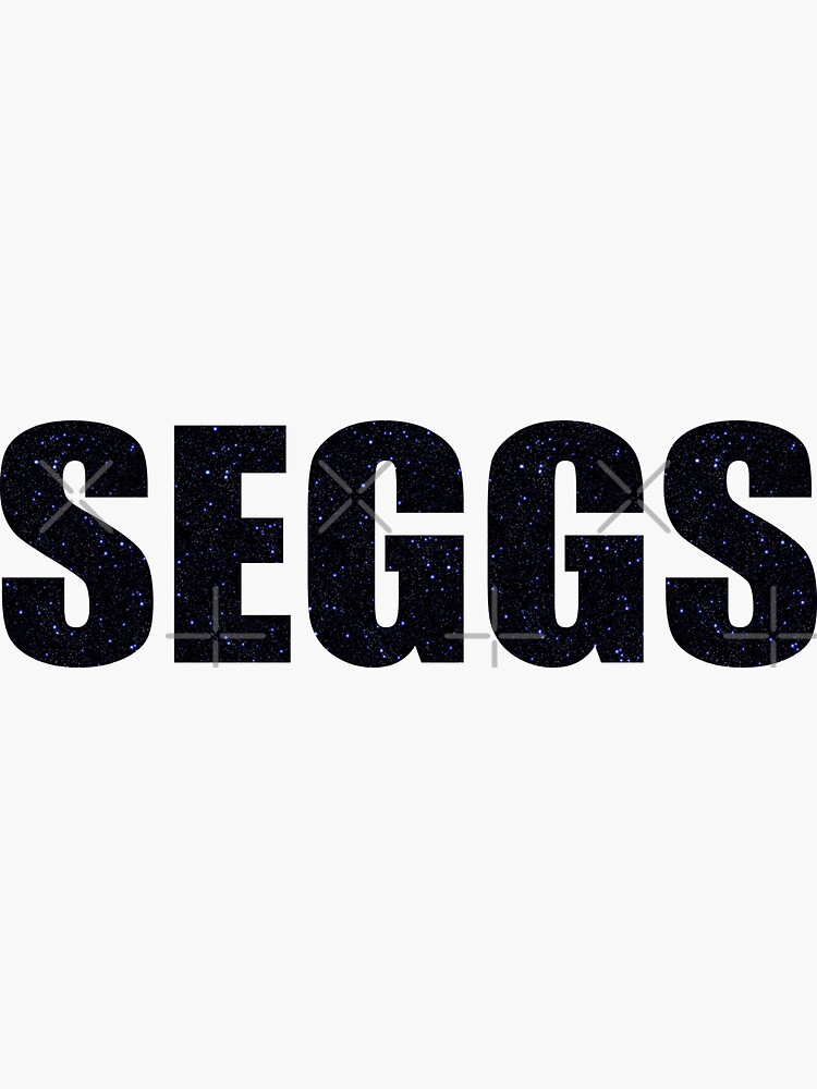 "Seggs sticker" Sticker by celialooks | Redbubble