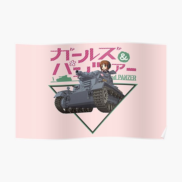 "Chibi Tank of Girls und Panzer" Poster for Sale by Animeager | Redbubble