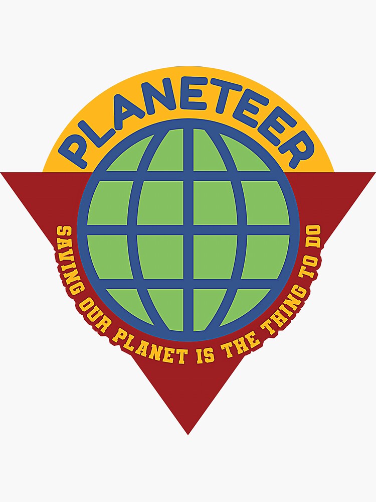 "Captain Planet" Sticker for Sale by sheillamaune | Redbubble