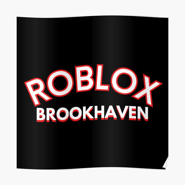 "Roblox Brookhaven | Roleplay" Poster by hafizullah | Redbubble