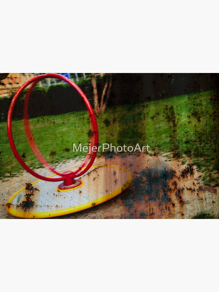 "The old roundabout" Sticker for Sale by MejerPhotoArt | Redbubble