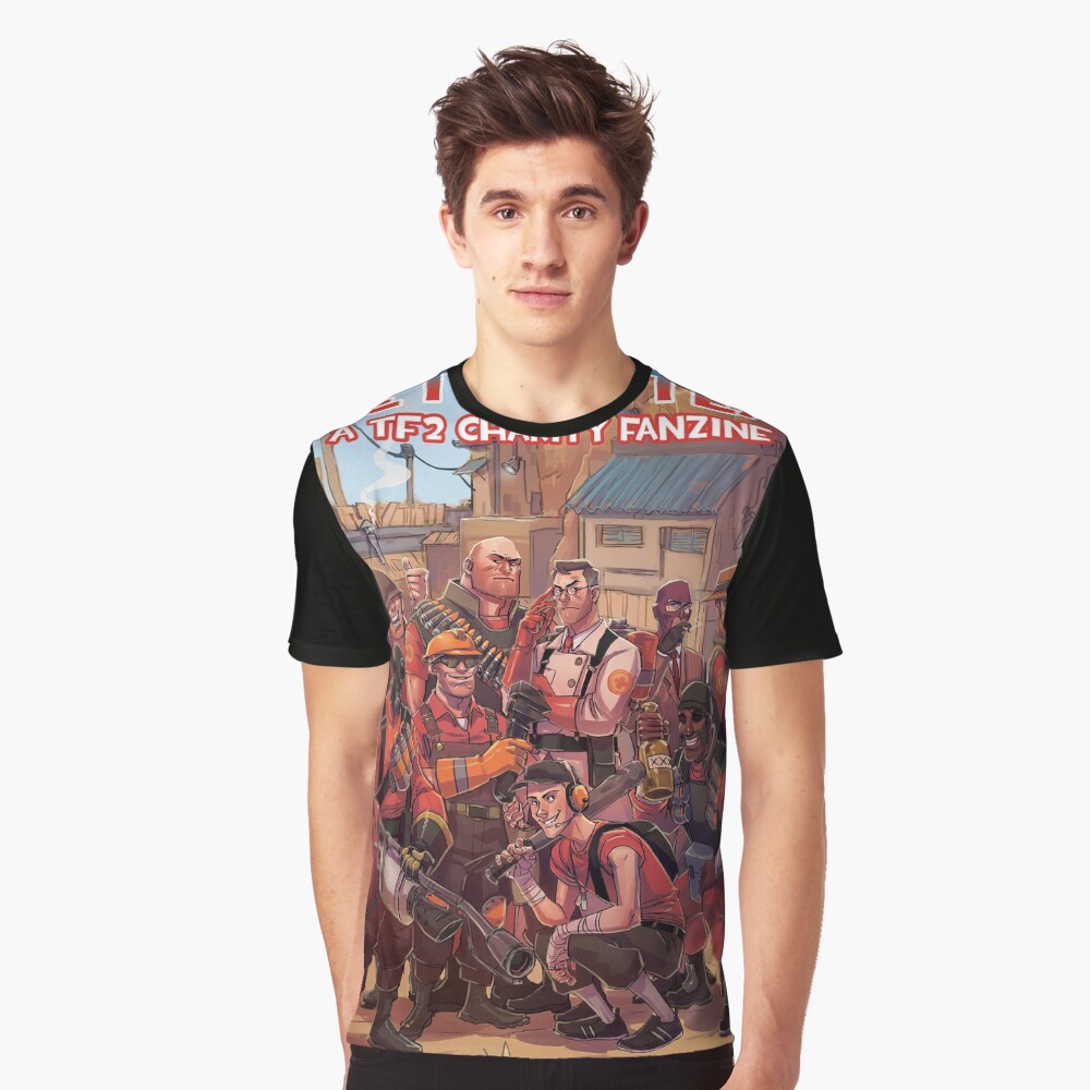 "Team Fortress 2 Meet The Team " T-shirt for Sale by Vintage-Travler ...