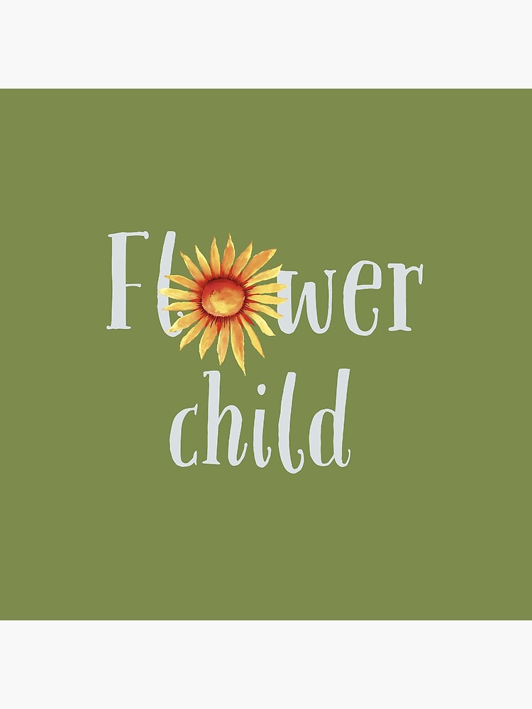 "Flower Child" Poster by Lathomas1 | Redbubble