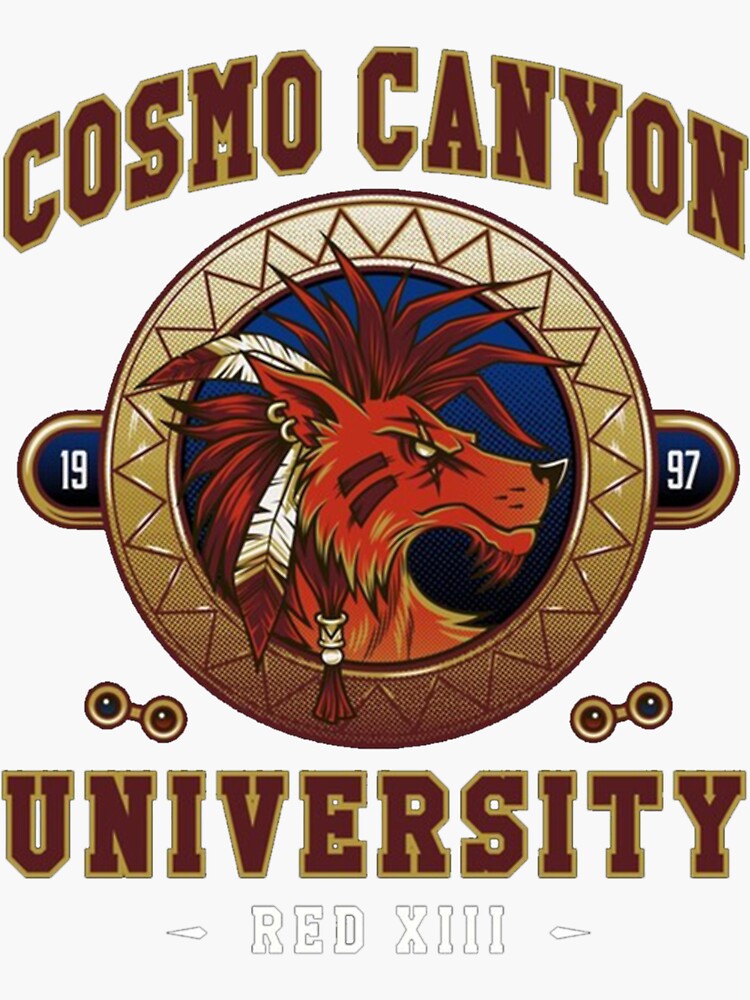 "University Cosmo" Sticker by kollakiera | Redbubble