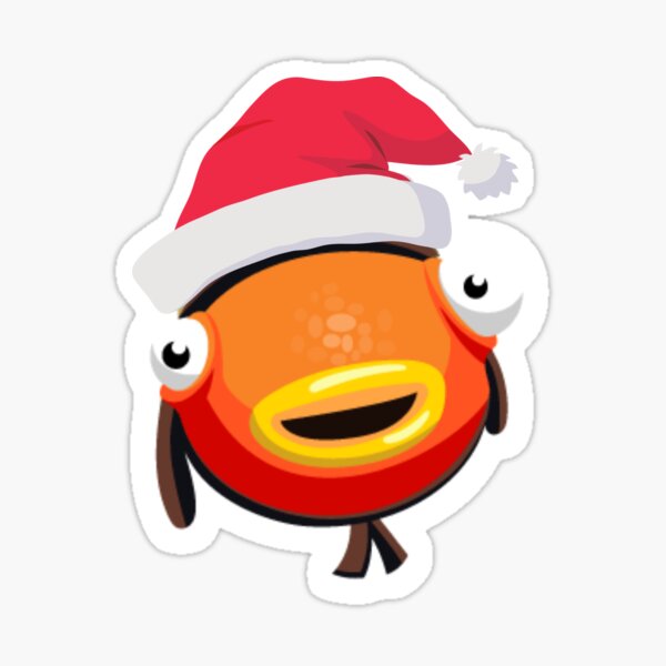 "christmas fishstick happy face" Sticker for Sale by happykiddos ...