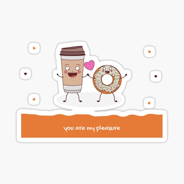 "You are my pleasure" Sticker for Sale by KrochakShop | Redbubble