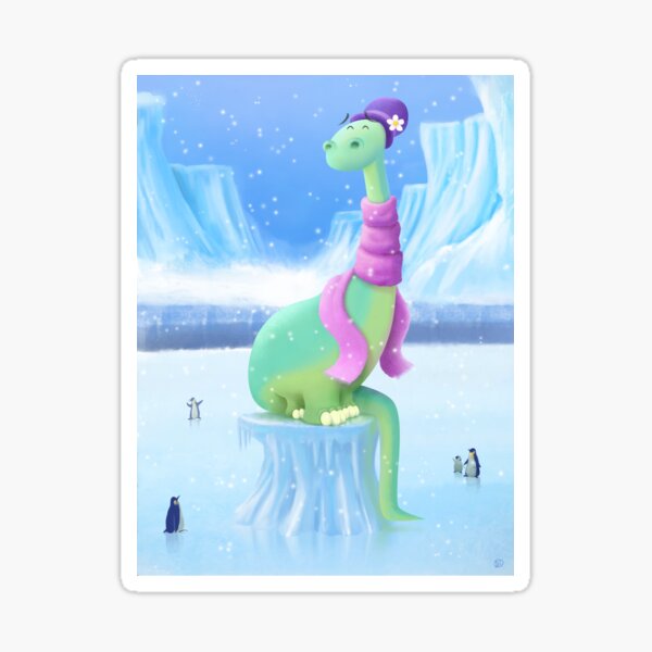 "Ice Age" Sticker for Sale by eavanzini | Redbubble