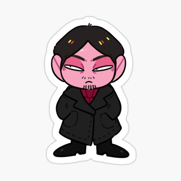 "Sir Shinoda Sticker " Sticker for Sale by BlazyArt | Redbubble