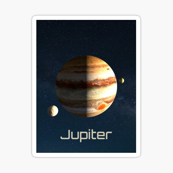 "Solar System Collection: Jupiter" Sticker by solarlabs | Redbubble