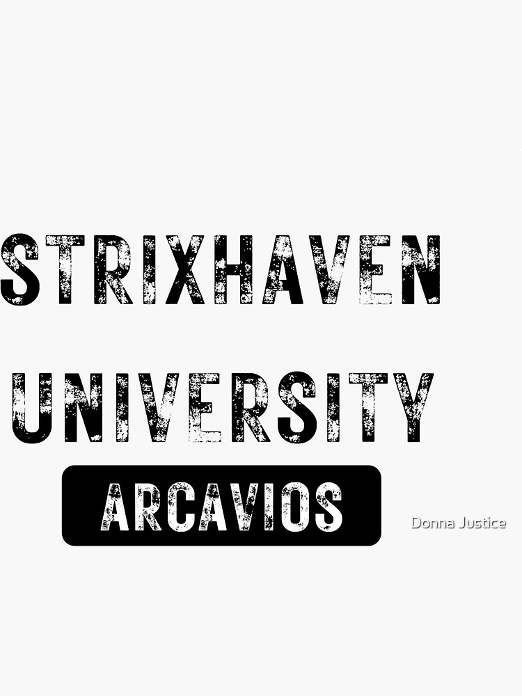 "Strixhaven University" Sticker for Sale by Donna Justice | Redbubble