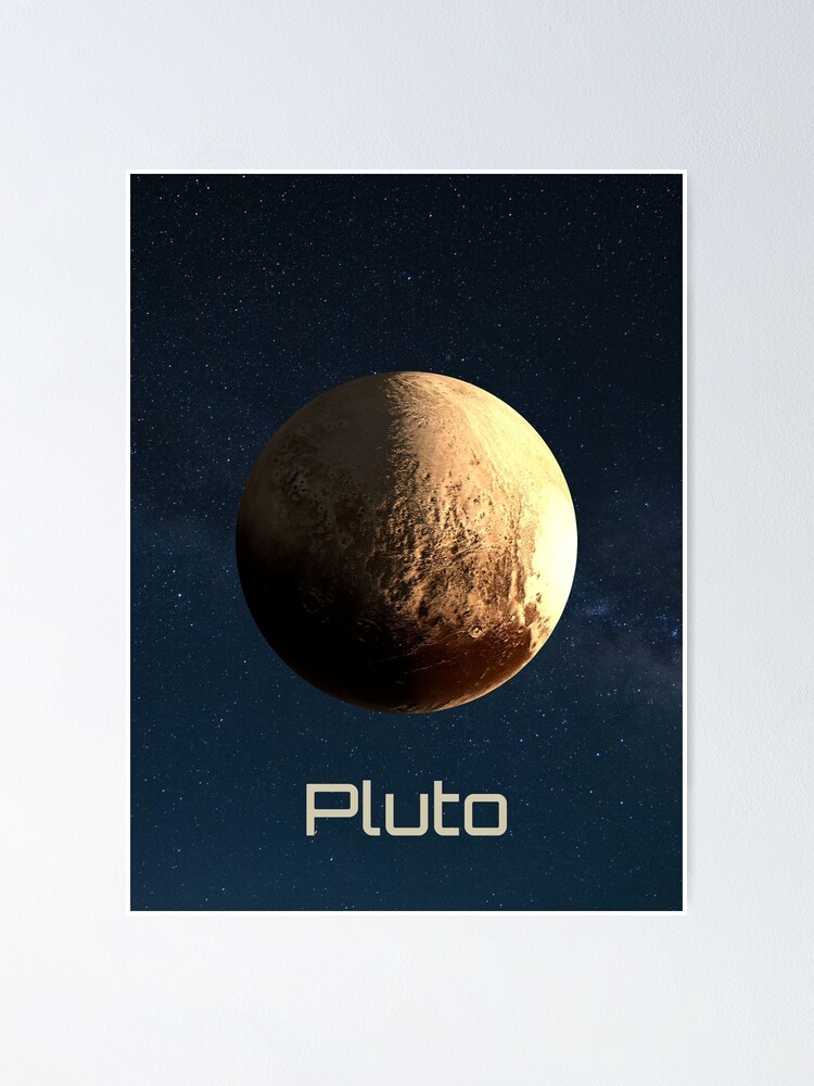 Póster «Colección del Sistema Solar: Plutón» de solarlabs | Redbubble