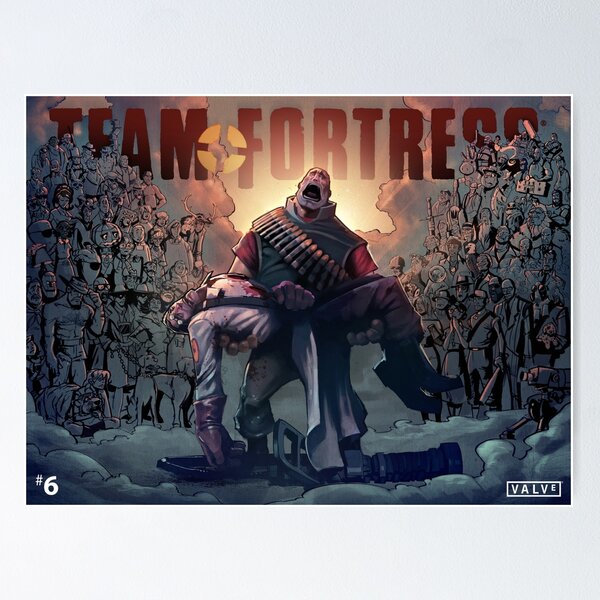 "Team Fortress 2 Heavy Hero " Poster for Sale by Vintage-Travler ...