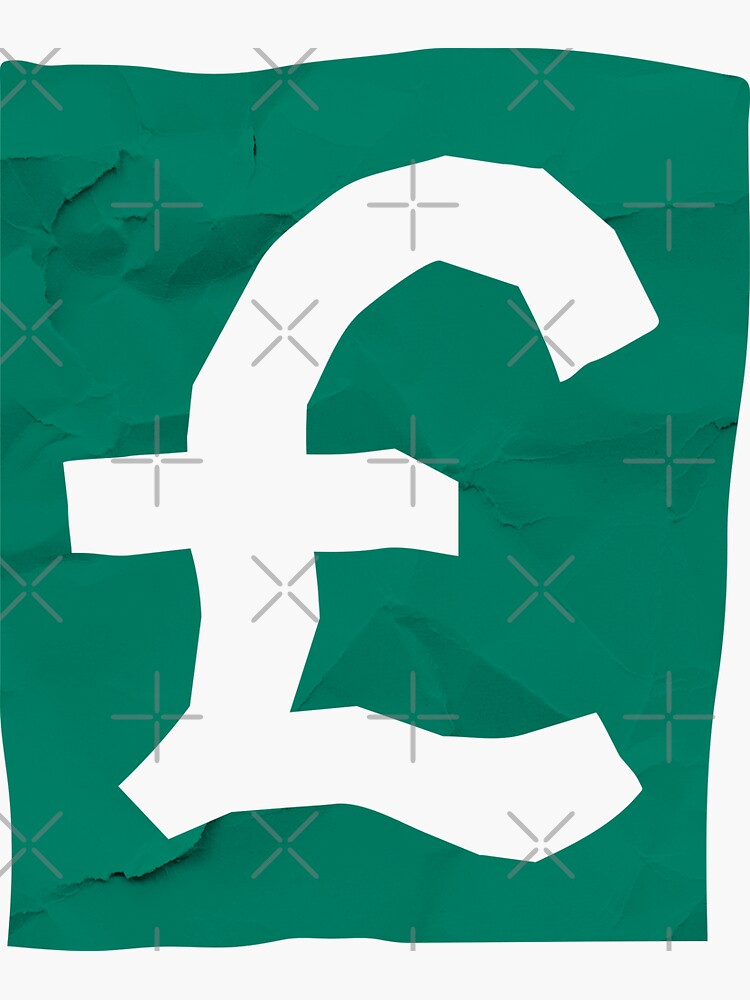 "pound signs " Sticker for Sale by WeGotThat | Redbubble