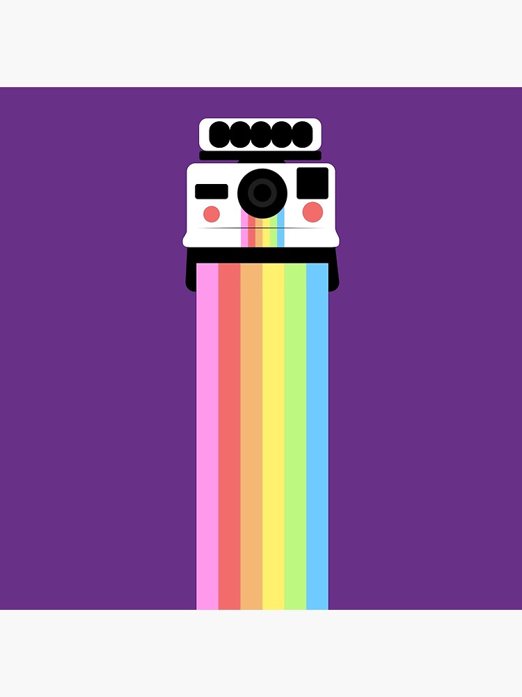 "Rainbow Camera" Poster for Sale by MattJenzen | Redbubble