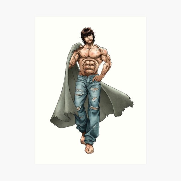 "Baki - Character Design" Art Print for Sale by UnbelievableCo | Redbubble