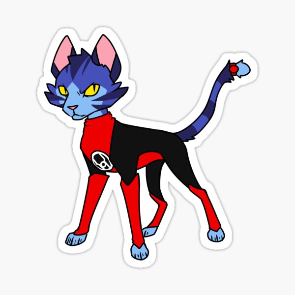 "Dex-starr" Sticker for Sale by Draikinator | Redbubble