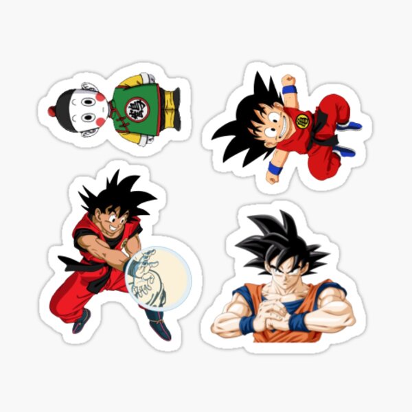 "Dragon ball characters " Sticker for Sale by VibinPoodle | Redbubble