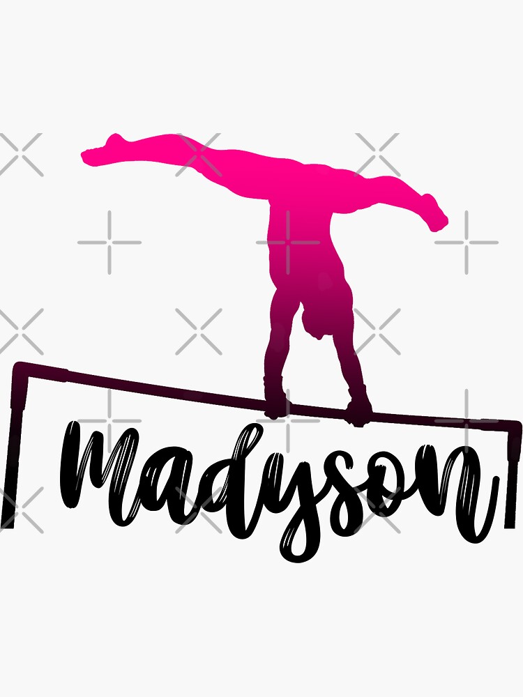 "Madyson Custom" Sticker for Sale by GCDIllustrated | Redbubble