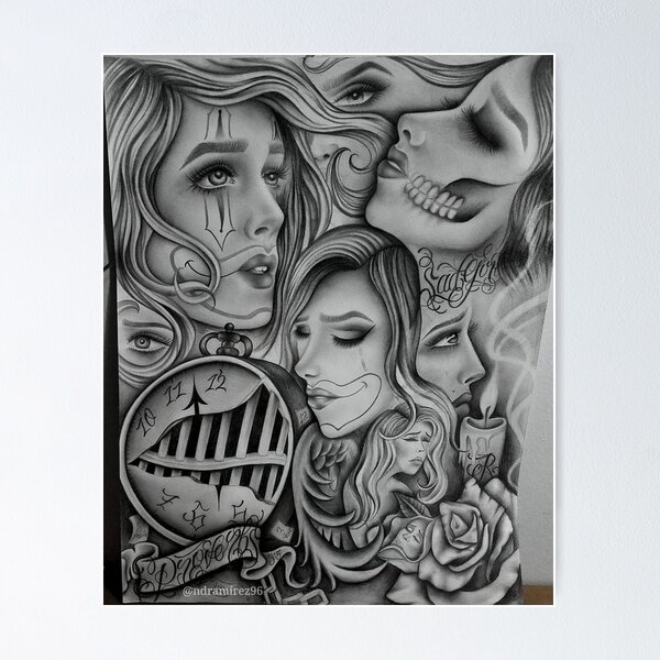 Mexican Drawings Chola
