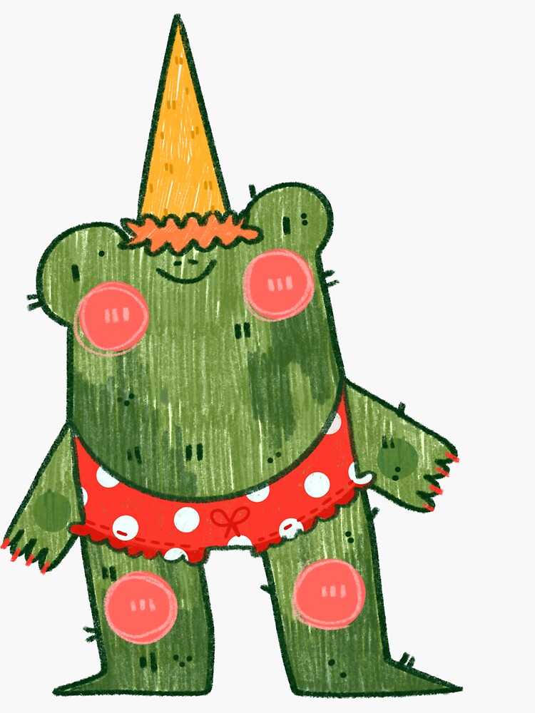 "phrogy friend " Sticker for Sale by tbspofgraceart | Redbubble