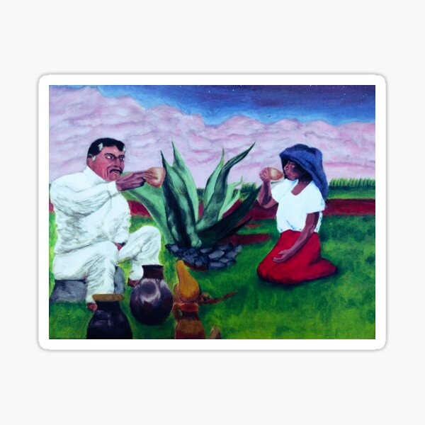 "El Brindis" Sticker for Sale by Amalgam10 | Redbubble