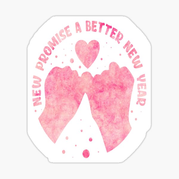 "New Promise a Better New Year Motivational Quotes" Sticker for Sale by ...