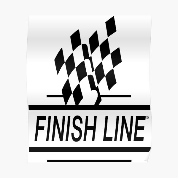 "Finish line racing super car races" Poster for Sale by anasben1274 ...
