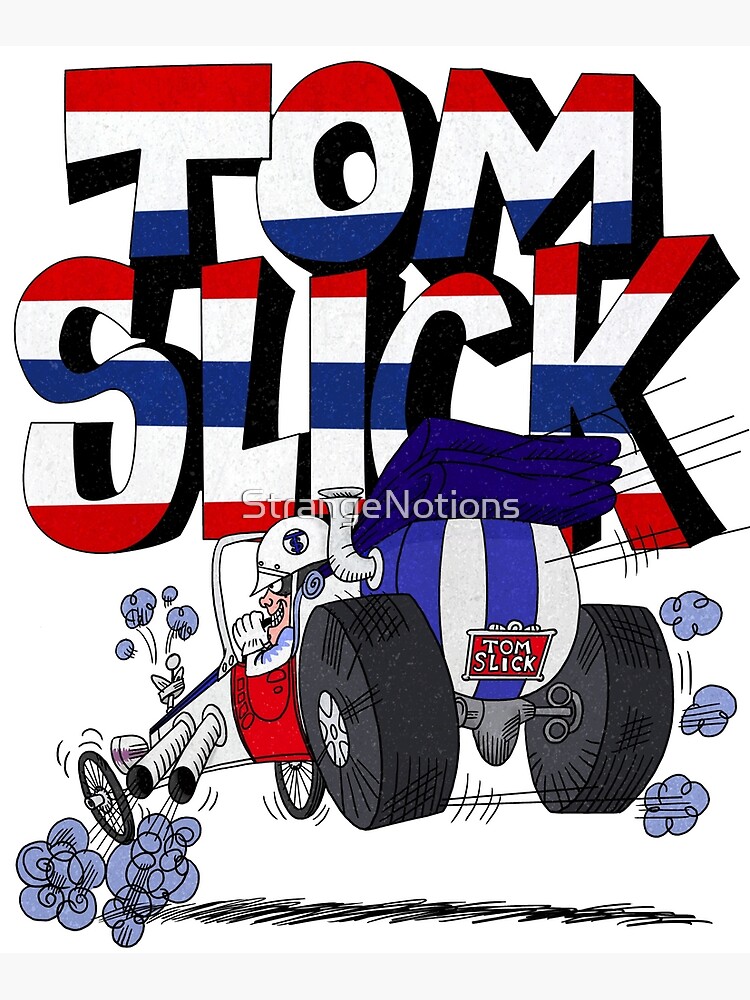 "Tribute to Jay Ward Cartoons: 60s Tom Slick in the Thunderbolt Grease ...