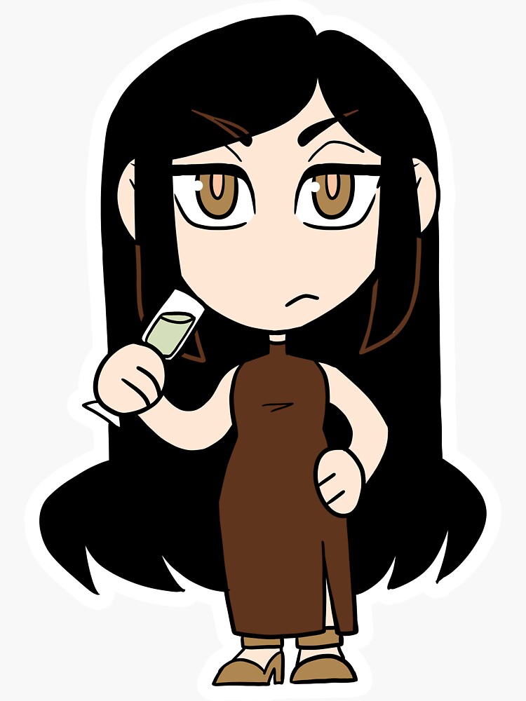 "Black Coffee Chibi" Sticker for Sale by Spider-Burger | Redbubble