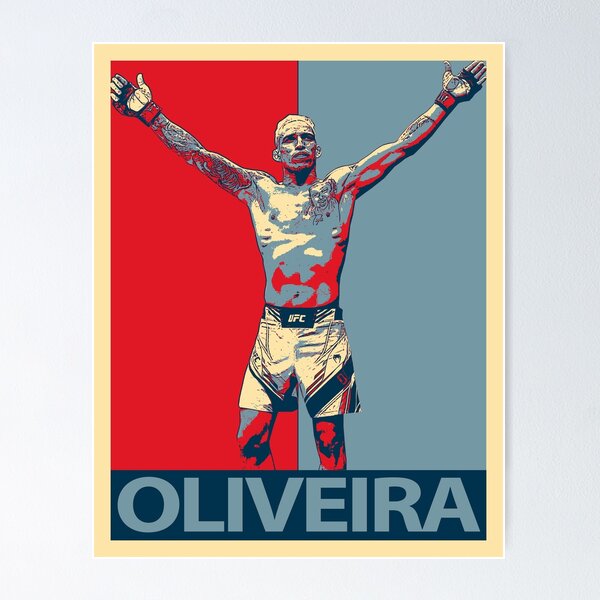 "charles oliveira" Poster for Sale by FelixZero | Redbubble
