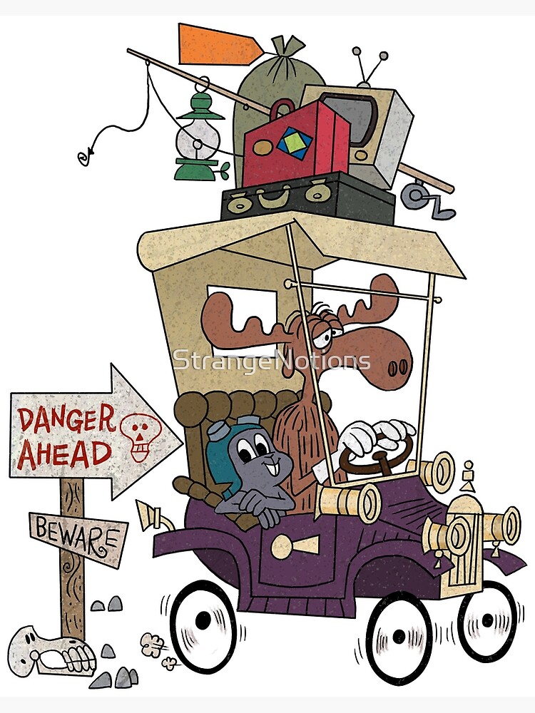 "Tribute to Jay Ward Cartoons: Rocky and Bullwinkle Road Trip to Danger ...
