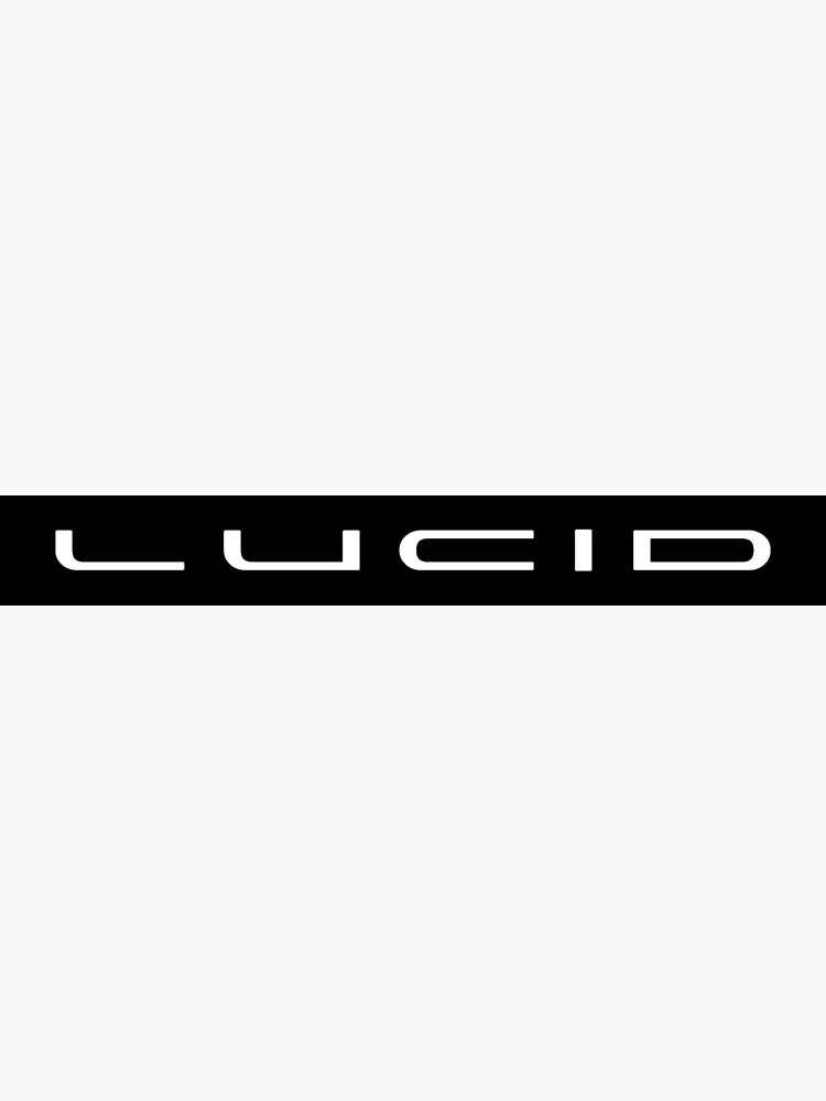 "CAR - "Lucid-Motors-logo" LOGO" Art Print by AgnesDurham501 | Redbubble