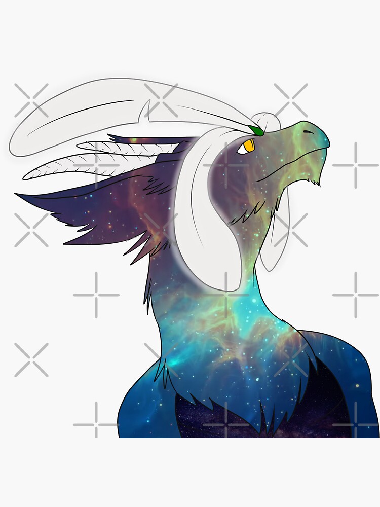 "Starry Mari" Sticker by Goddessmar | Redbubble