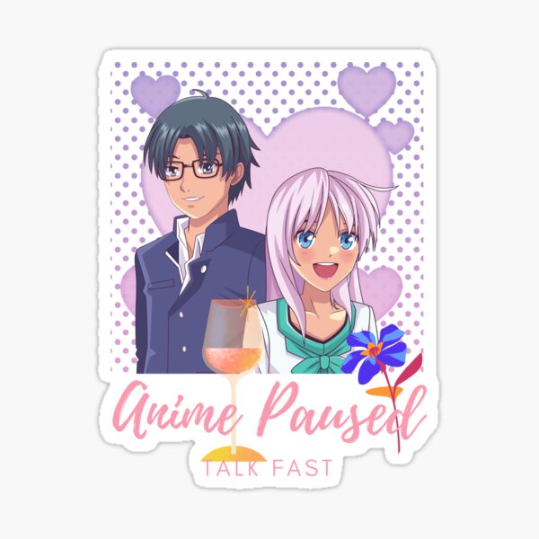 "Anime pause talk Fast" Sticker for Sale by madineugenus | Redbubble