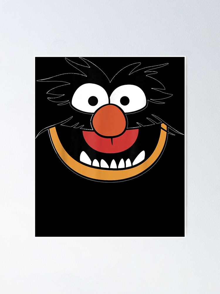 "The Muppets Funny Animal Big Face Costume" Poster for Sale by ...