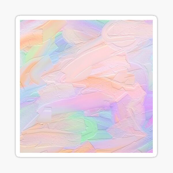 "Pastel abstract " Sticker for Sale by ccampbell | Redbubble
