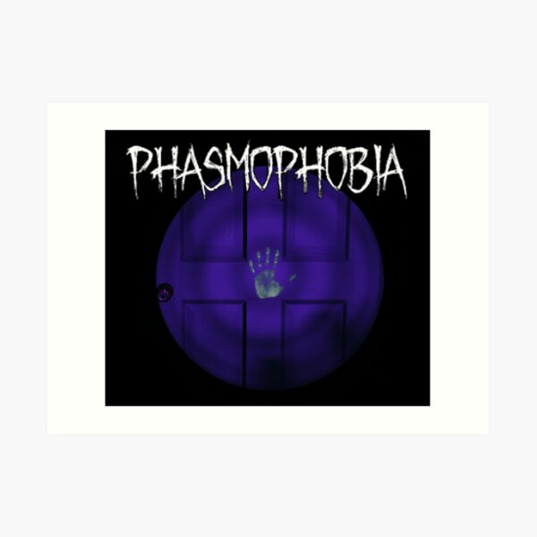 "Phasmophobia Fingerprints" Art Print by drhlecter | Redbubble