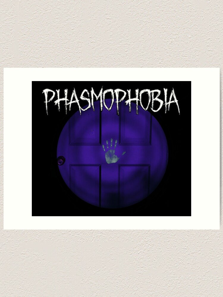 "Phasmophobia Fingerprints" Art Print by drhlecter | Redbubble