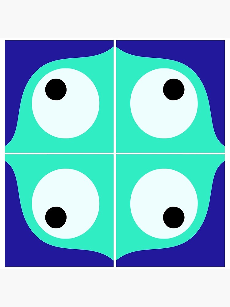 "Alien eye print artwork" Poster by Junobora | Redbubble